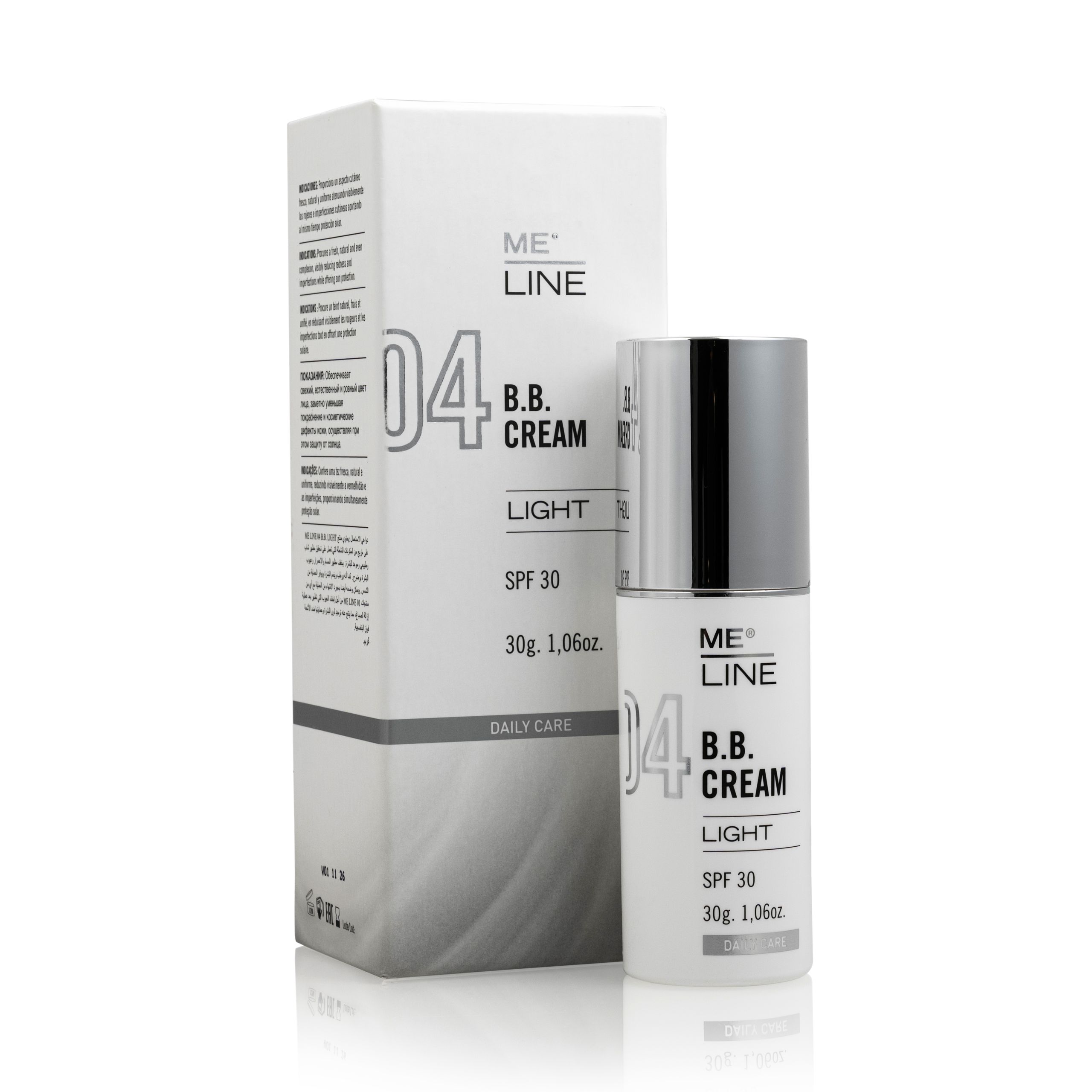ME LINE 04 BB CREAM Light SPF 30 Light | BB крем для лица